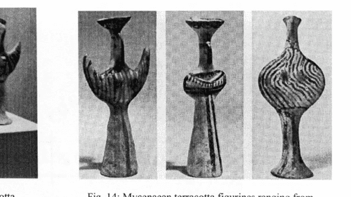 Examination of the iconography of the Minoan goddess as a nature ...