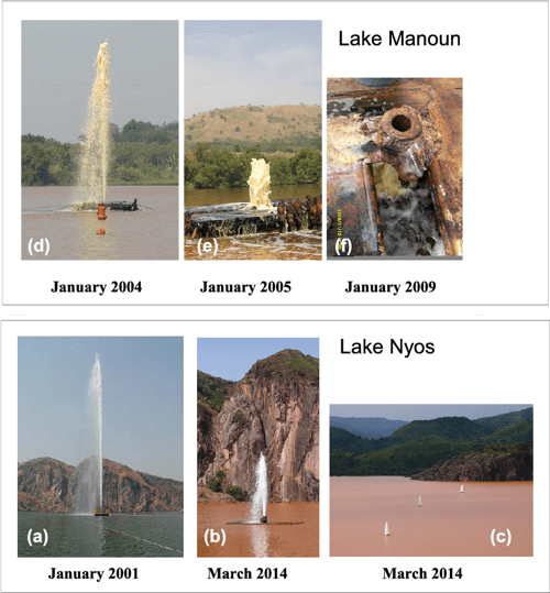 [PDF] Lakes Nyos and Monoun Gas Disasters (Cameroon)—Limnic Eruptions ...