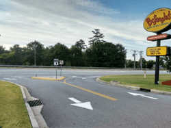 Analysis of Right-In, Right-Out Commercial Driveway Safety, Operations ...