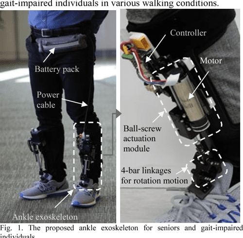 Figure 3 from A Multifunctional Ankle Exoskeleton for Mobility ...