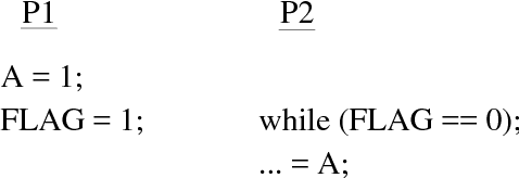 Figure 1.1 from Memory consistency models for shared memory multiprocessors | Semantic Scholar