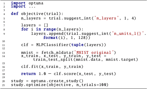 [PDF] Optuna: A Next-generation Hyperparameter Optimization Framework | Semantic Scholar