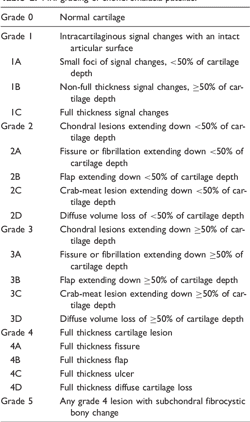 A new MRI grading system for chondromalacia patellae | Semantic Scholar