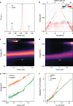 Figure 1 from Electrical control and transport of tightly bound interlayer excitons in a MoSe2 ...