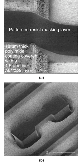 Figure 2 from Residue-free plasma etching of polyimide coatings for ...