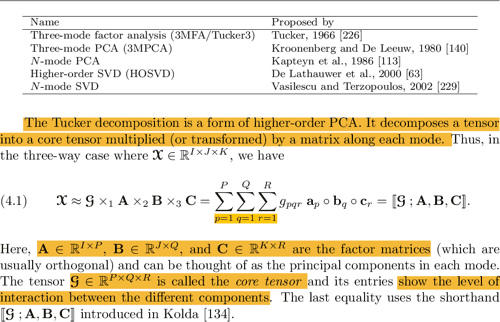 [PDF] Tensor Decompositions and Applications | Semantic Scholar