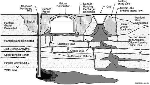 Table 10 from Vadose Zone Hydrogeology Data Package for the 2004 ...
