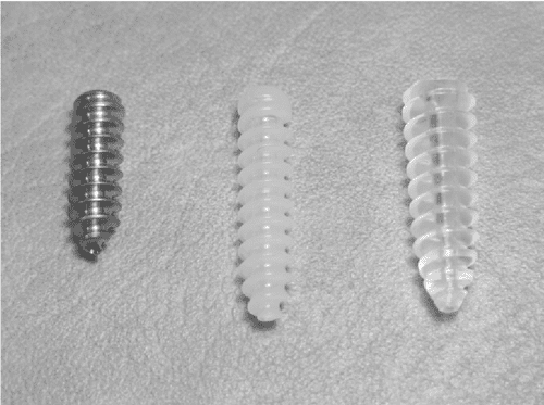 ACL Graft Fixation : Interference Screw Fixation of the Soft Tissue ...