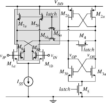 [PDF] Kickback noise reduction techniques for CMOS latched comparators | Semantic Scholar