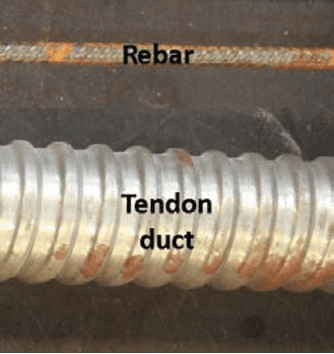 Figure 1 from Distinction of tendon ducts and rebars by GPR reflection ...