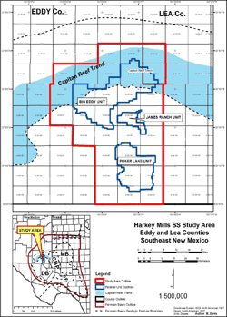 Figure 1 from Petroleum geology of the Leonardian age, Harkey Mills ...