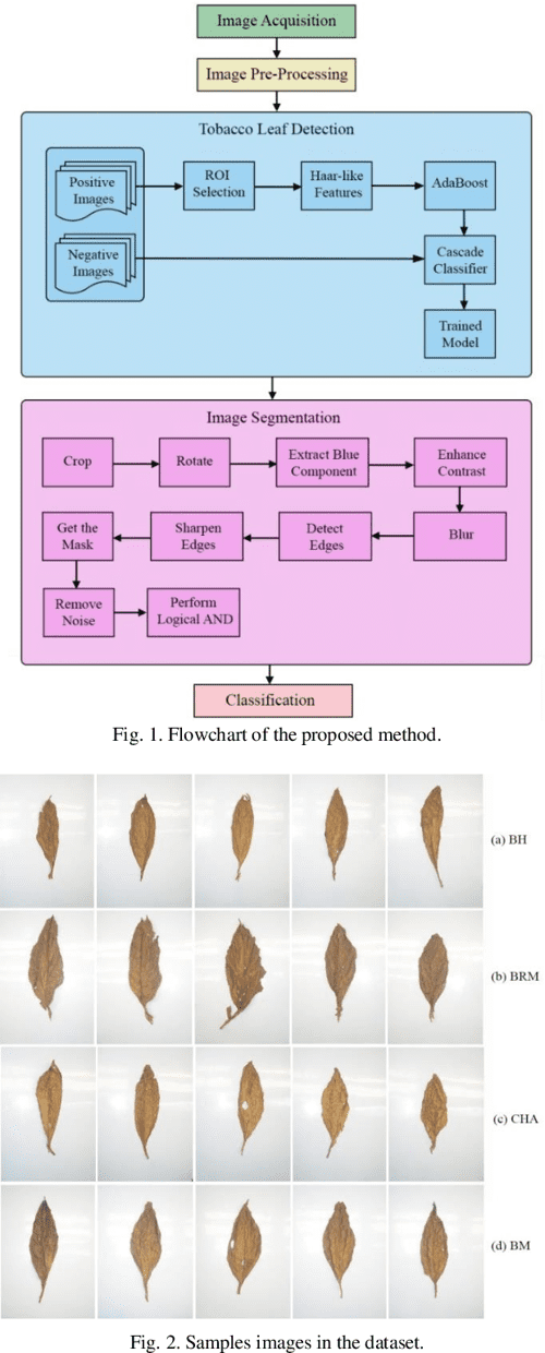 [PDF] Automated Tobacco Grading Using Image Processing Techniques and a Convolutional Neural ...