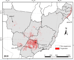 Table 1 from High-resolution map of sugarcane cultivation in Brazil ...