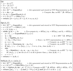 [PDF] CRYSTALS-Dilithium Algorithm Specifications and Supporting ...