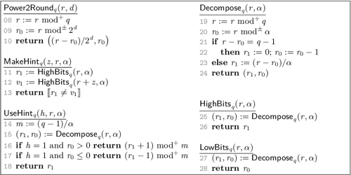 [PDF] CRYSTALS-Dilithium Algorithm Specifications and Supporting ...
