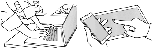 Figure 1-1 from Designing peripheral interaction for professional ...