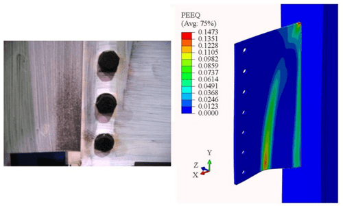 Figure 3-4 from Rotational Ductility of Extended Shear Tab Connections ...