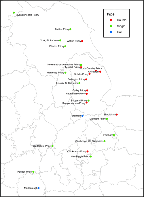 Figure 1 from The archaeology of the Monastic Order of the Gilbertines ...