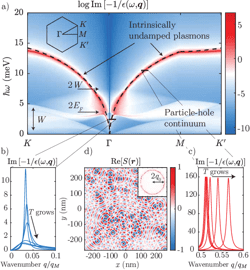 Figure 3 from Intrinsically undamped plasmon modes in narrow electron bands | Semantic Scholar