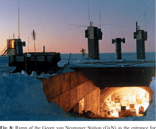 Figure 1 from von Neumayer Station ( GvN ) and Neumayer Station II ( NM ...