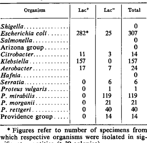 Table 5 from Biochemical differentiation of the Enterobacteriaceae with ...