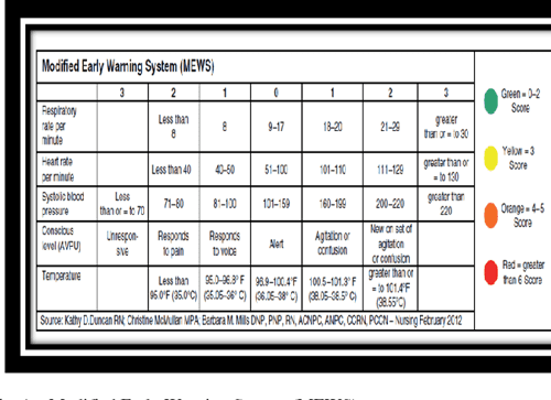 Figure 2 from Modified Early Warning System (Mews), Indicator Of ...