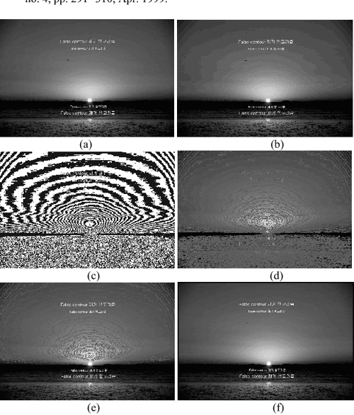 Two Stage False Contour Detection Algorithm Using Re Quantization And Directional Contrast